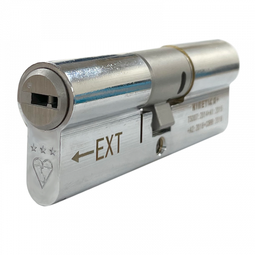 UAP Kinetica 3* Kitemarked K4 Euro Cylinder - Horizontal Keyway