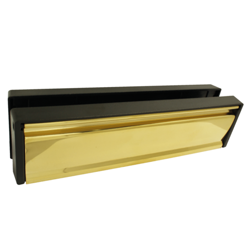 10'' PVD Gold Stainless Steel Petit Master 40-80mm Letterplate