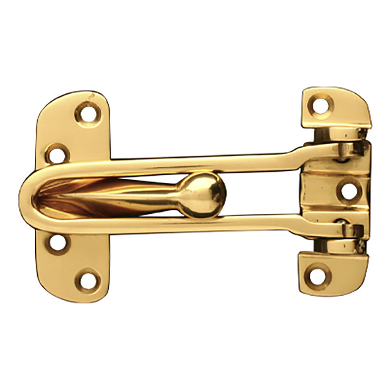 Polished Brass Door Restrictor