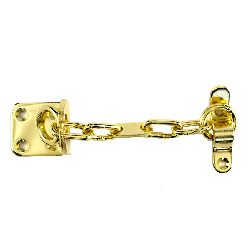 Polished Brass Narrow Door Chain