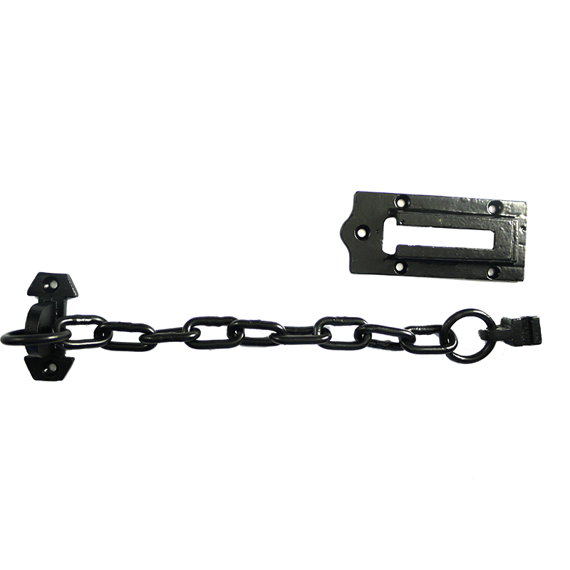 Black Iron Door Chain