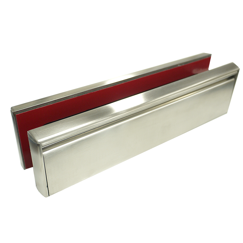 12'' 40-80mm Satin Stainless All Stainless Steel High Density Letterplate