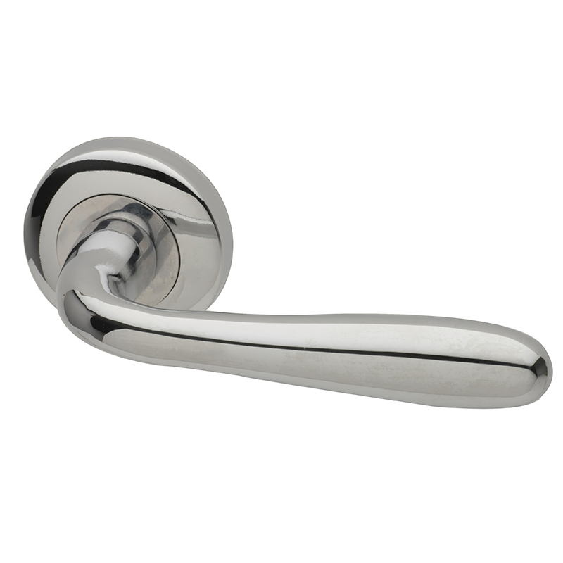 Intelligent Hardware Sigma Lever on Round Rose - Blister Pack