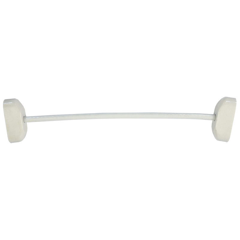 White Fixed End Window Security Restrictor